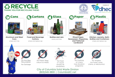 Columbia SC Recycles: Small Steps, Big Impact | Junk Container Service ...